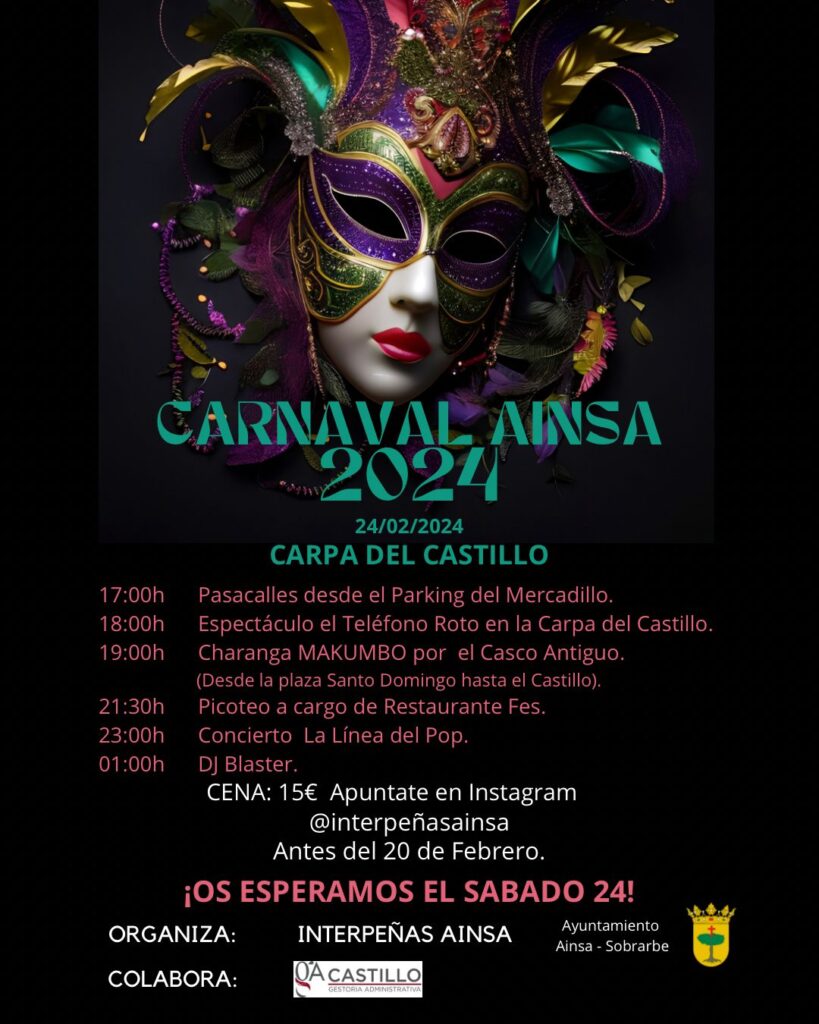 CARNAVAL AINSA 24 DE FEBRERO 2024 - Aínsa Sobrarbe